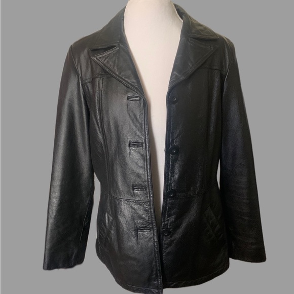 Maxima | Jackets & Coats | Vintage Maxima Wilsons Black Leather Jacket ...
